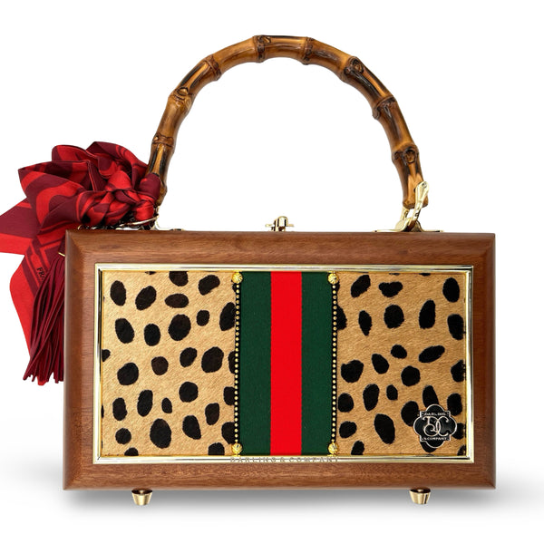 Crested Cheetah Bag - Darling and Company