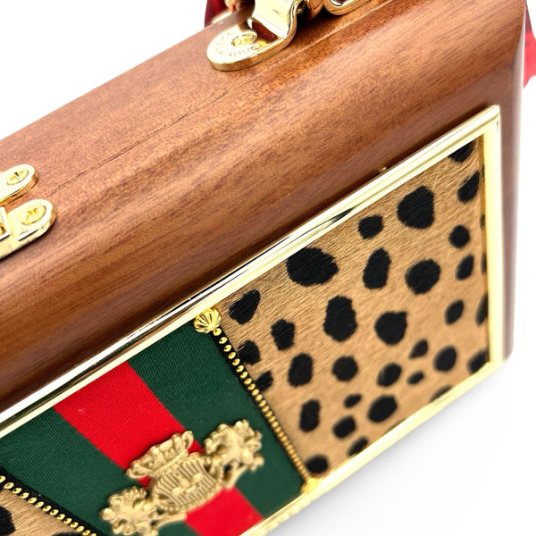 Crested Cheetah Bag - Darling and Company