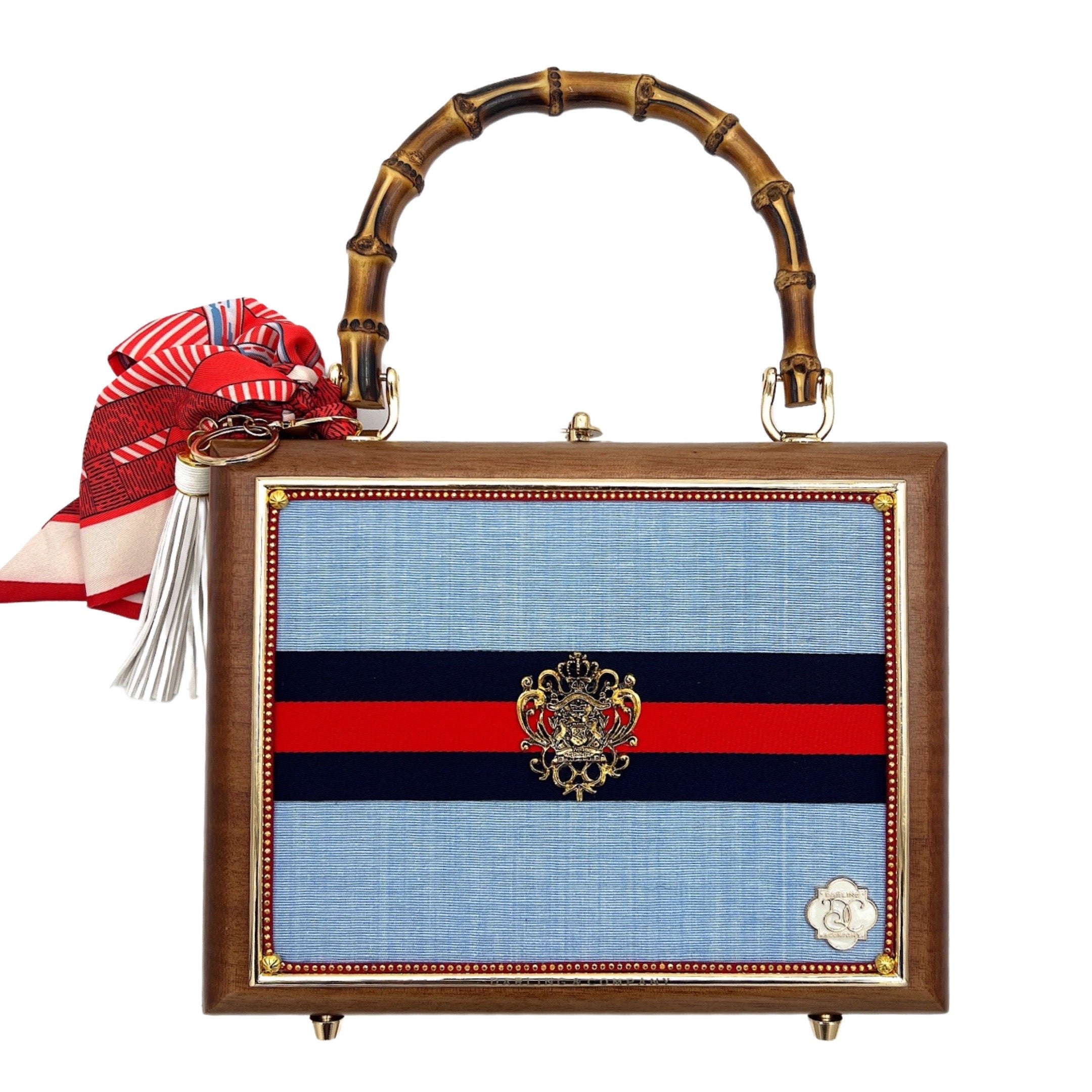 Wood Box + Cigar Box Bags - Darling and Company
