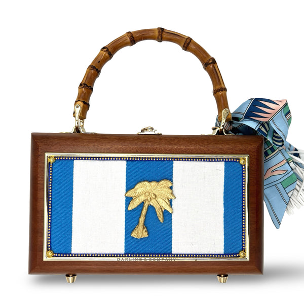 Palm Beach Lapis Bag - Darling and Company