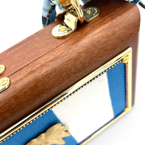 Palm Beach Lapis Bag - Darling and Company