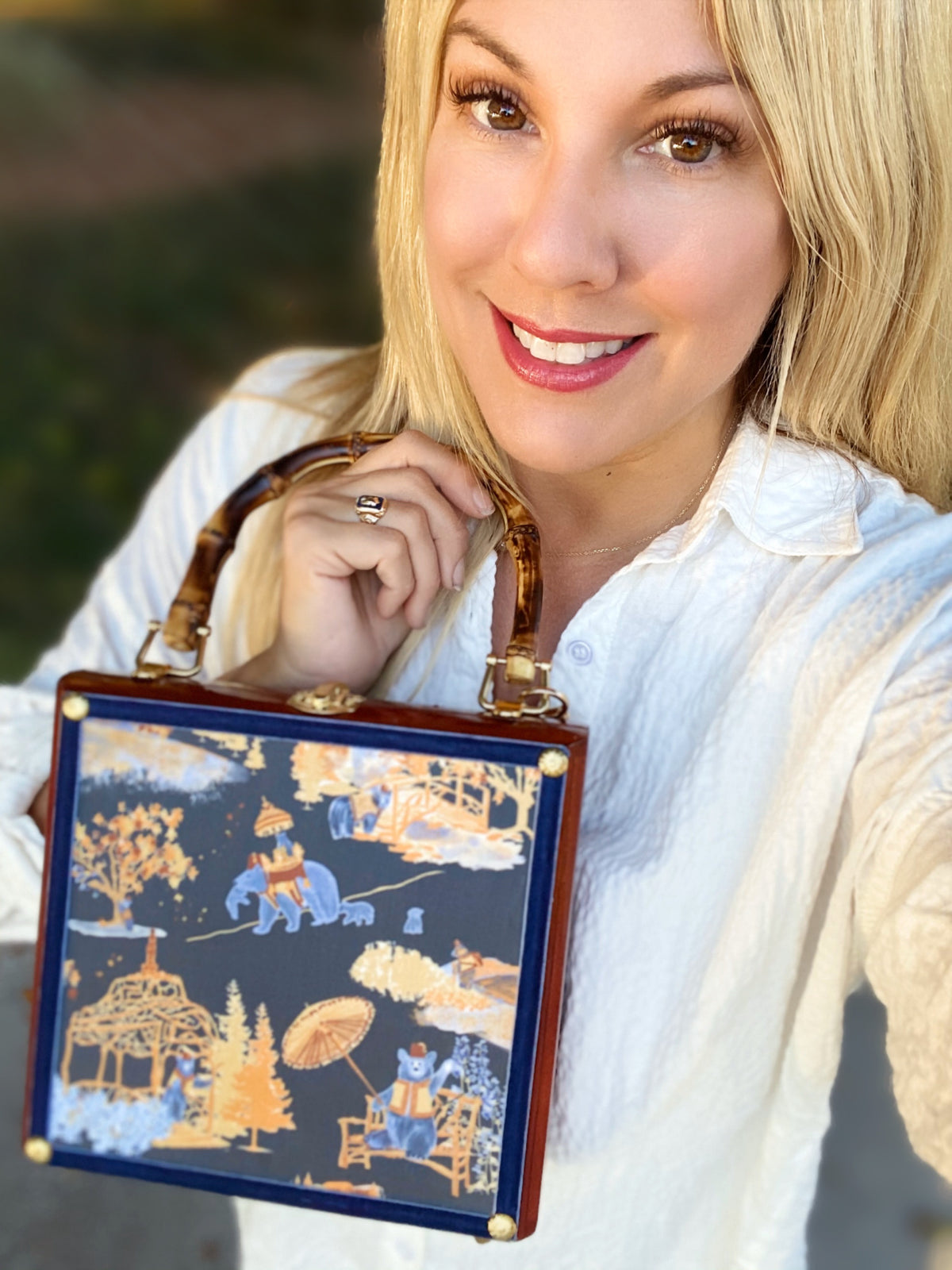 Mountain Toile in Fall Bag - Darling and Company