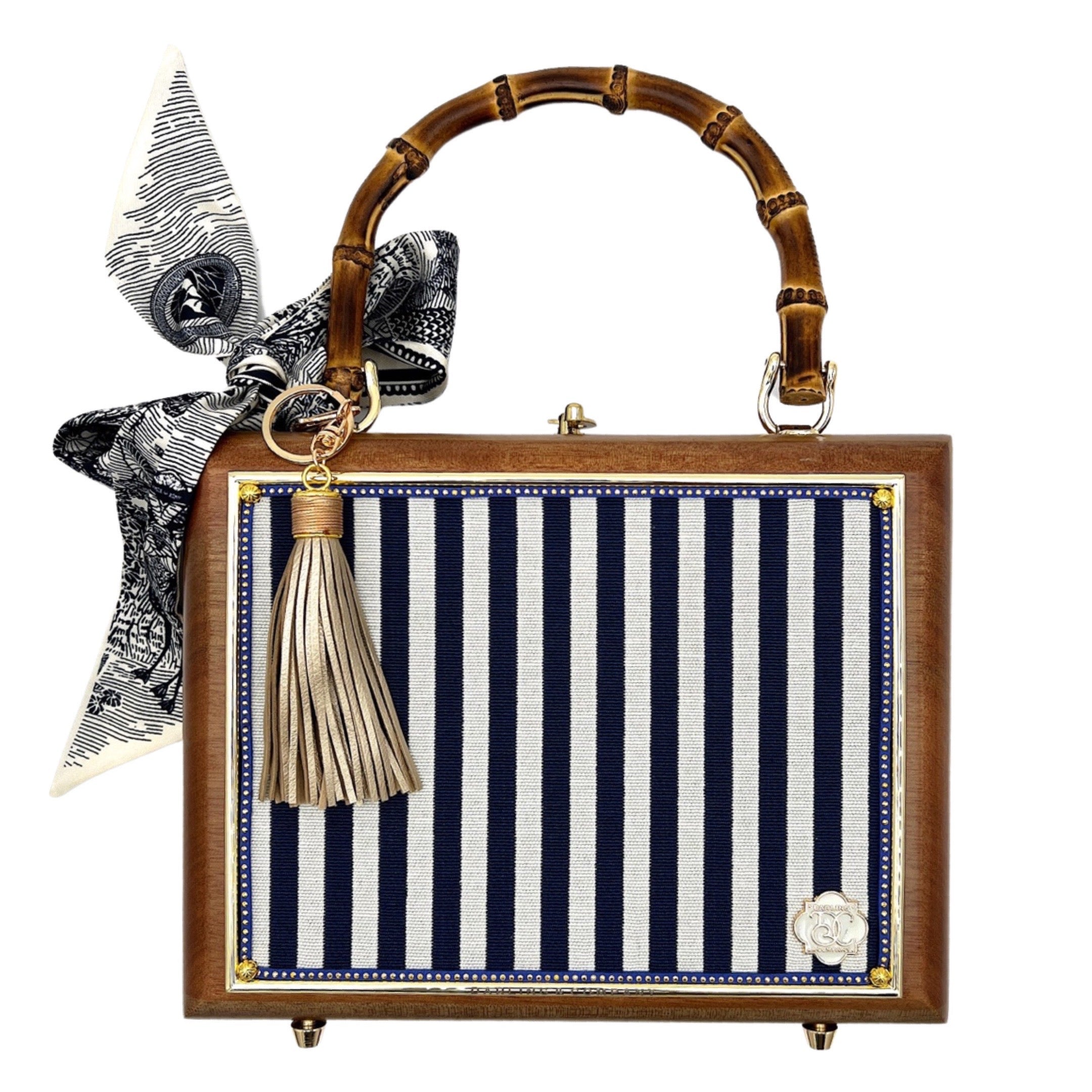 Wood Box + Cigar Box Bags - Darling and Company